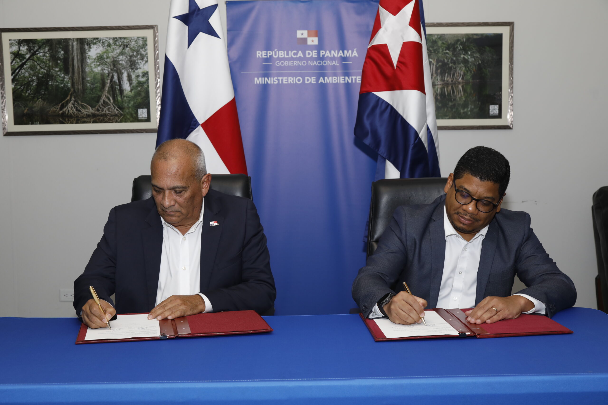 Panamá y Cuba suscriben acuerdo de cooperación técnica en materia ambiental - MiAmbiente
