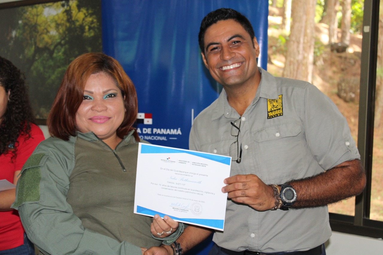 MiAMBIENTE conmemora el Día Nacional del Guardaparque en Panamá Oeste - MiAmbiente